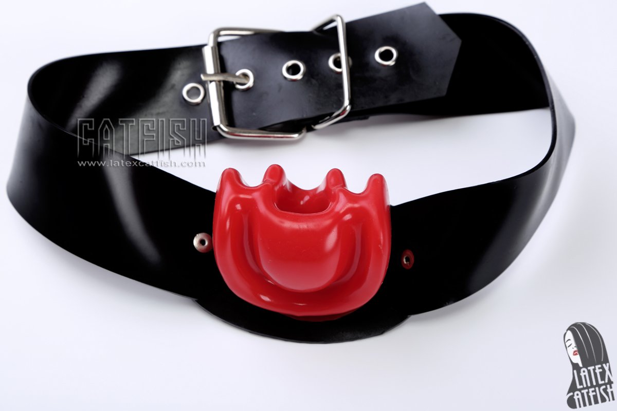 Latex Mouth Gag-modification
